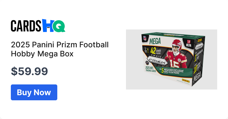 2025 Panini Prizm Football Hobby Mega Box | CardsHQ - Shop Sports Cards ...