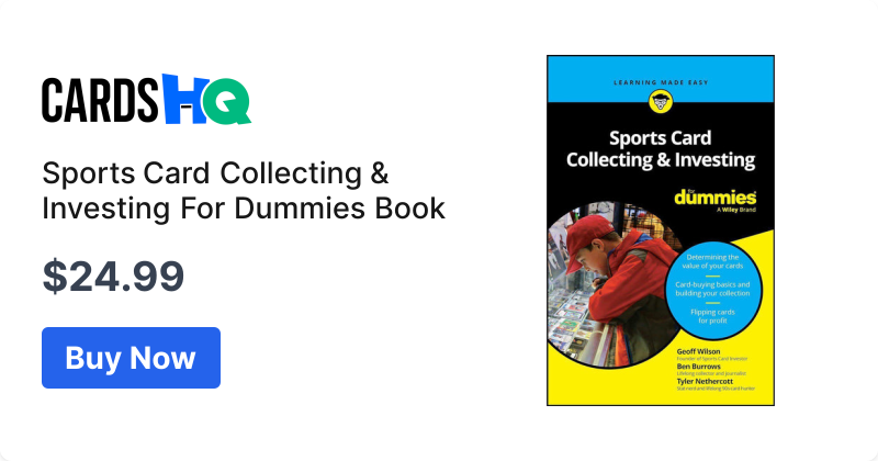 Sports Card Collecting & Investing For Dummies Book | CardsHQ - Shop ...