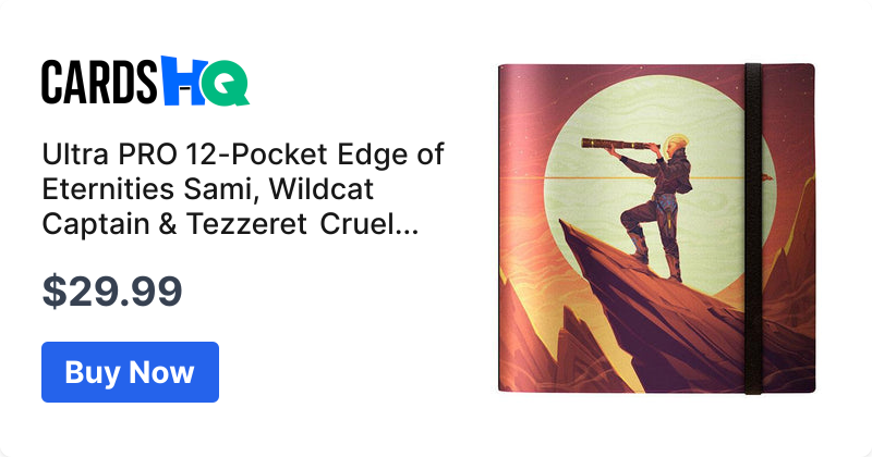 Ultra PRO 12-Pocket Edge of Eternities Sami, Wildcat Captain & Tezzeret ...