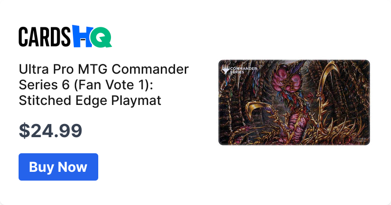 Ultra Pro MTG Commander Series 6 (Fan Vote 1): Stitched Edge Playmat ...